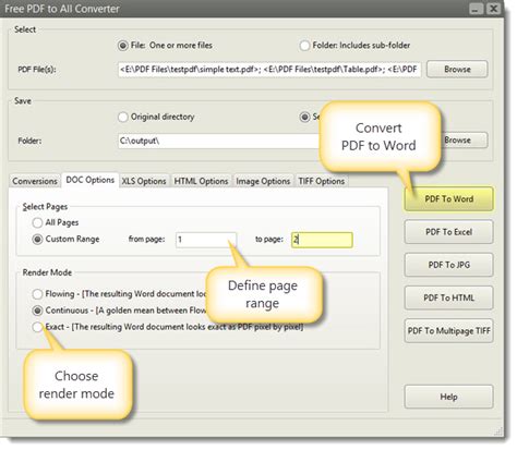 Tutorial Free PDF To All Converter Free PDF Converter Software