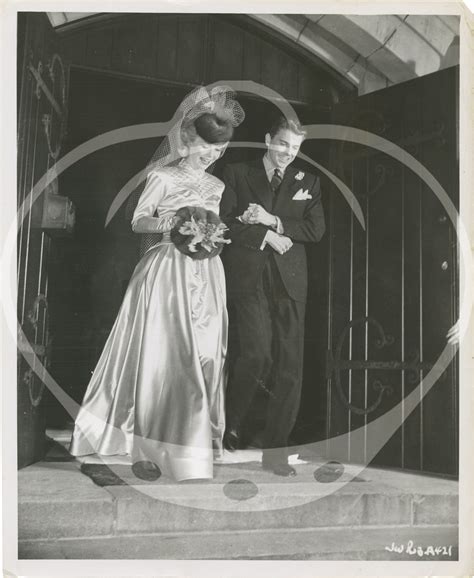 Two Original Photographs Of Jane Wyman And Ronald Reagan 1940 Jane