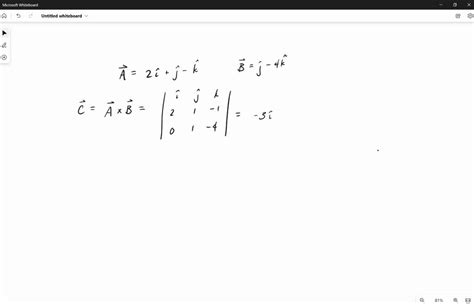 20 If Two Vectors Are A 2Ã® J K And B J 4k By Calculation