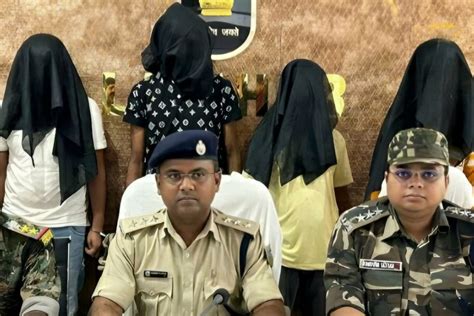 लातेहार कुख्यात गैंगस्टर लॉरेंस बिश्नोई गिरोह के चार अपराधी गिरफ्तार