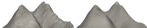 Valleys And Ridges Smoothing Mesh Improvements Geom Software