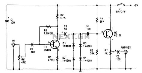Noise Limiter Under Audio Filters Circuits 13434 Next Gr