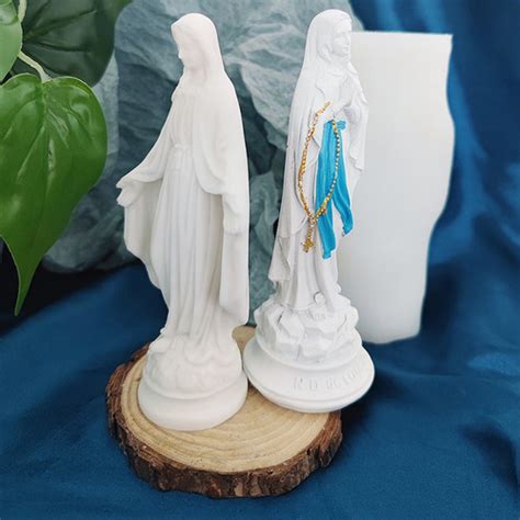 Molde Silicona Virgen María Vintage S1080xn Cuotas Sin Interés