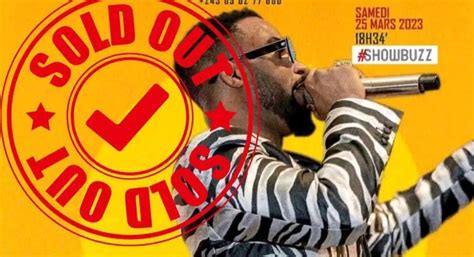Fally Ipupa Réalise Un Sold Out Pour Son Concert à 500uds Au Showbuzz