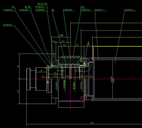 中板轧机上工作辊装配cad Autocad 2004 模型图纸下载 懒石网