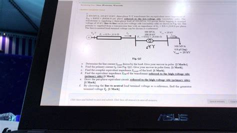 Fig Qshows The One Line Diagram Of A Three Phase Power System As Shown In Fig Q3 The Two Zones