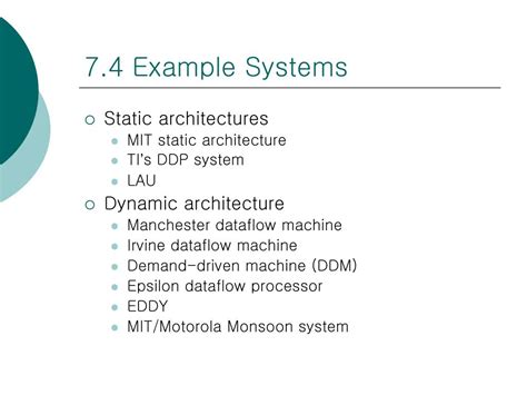ppt chapter 7 dataflow architecture powerpoint presentation free