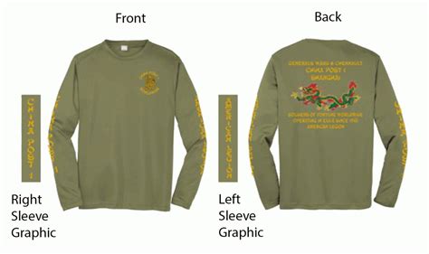 Cp1 Long Sleeve Moisture Wick T Shirts China Post 1
