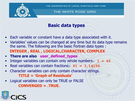 ppt introduction to fortran90 programming part i by deniz savas cics
