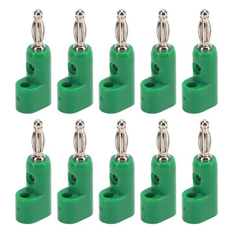Conectores Tipo Banana Apilables Sin Soldadura 10 Conectores Tipo