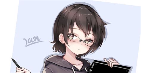 眼鏡 自设 夏侯秋兰のイラスト Pixiv