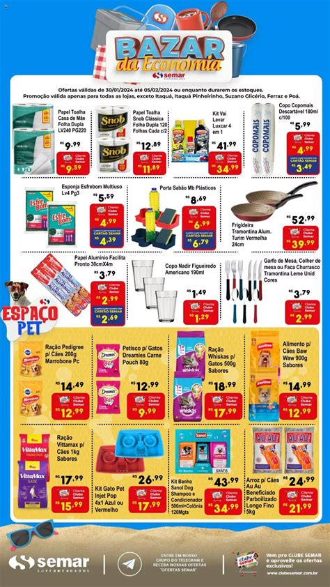 Semar Supermercado Ofertas Bazar de Promoções Online