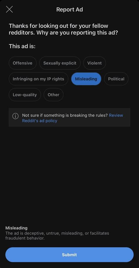 Had To Report This Ad For Misleading Rgreenandpleasant