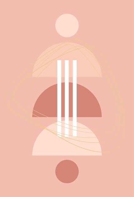 벽 엽서 또는 브로셔 표지를 장식하기 위한 크리에이 티브 최소한의 손으로 그린 그림 프리미엄 벡터