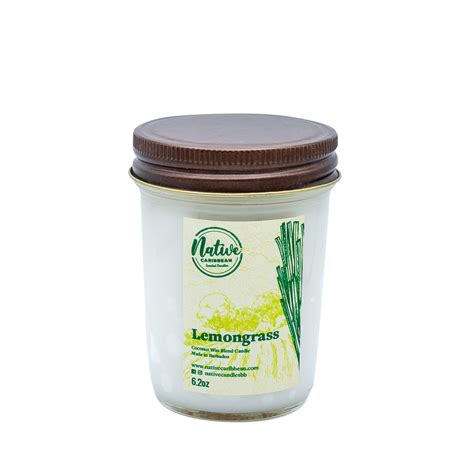 Lemongrass Story Candle Native Caribbean