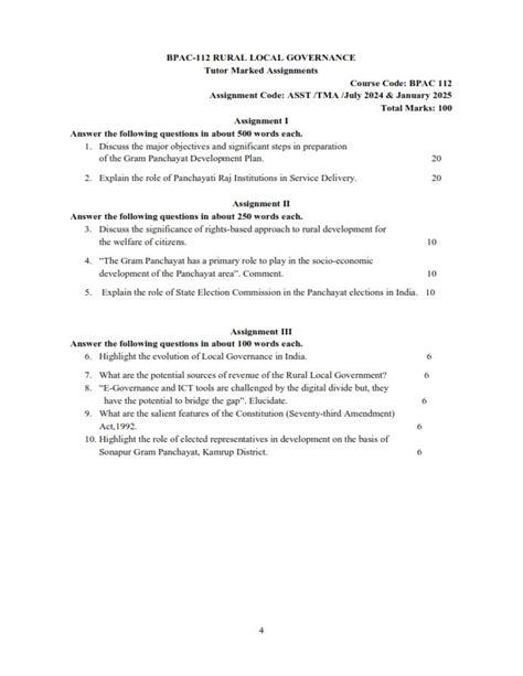 IGNOU BPAC Solved Assignment English Medium IGNOU Solved Assignment