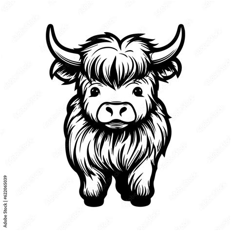 Highland Cow Svg Highland Cow Png Cow Head Svg Cow Svg Cute Cow Svg