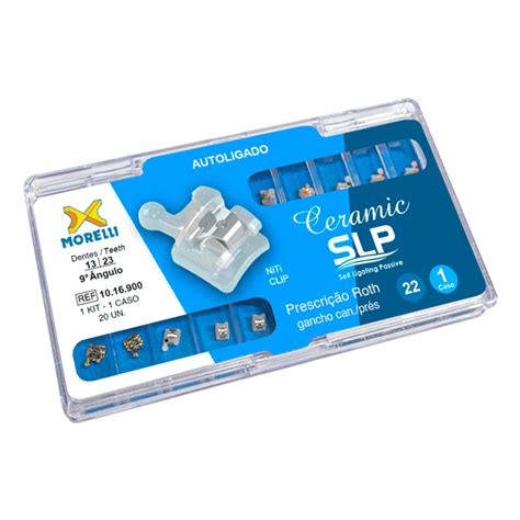 Self Ligating Passive Ceramic 022 Roth Brackets Single Patient Kit