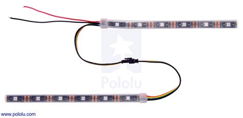 pololu addressable rgb 30 led strip 5v 1m apa102c