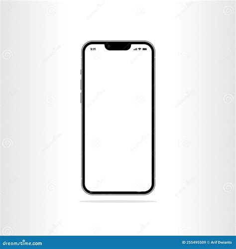 Smartphone Mockup Vector Graphic Stock Illustration Illustration Of Smart Modern 255495509