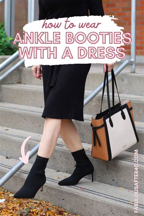 How To Wear Ankle Boots With A Dress Ankle Boots Dress How To Wear