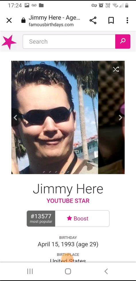 Jimmy Heres Pictures On Famous Birthdays Rjimmyhere