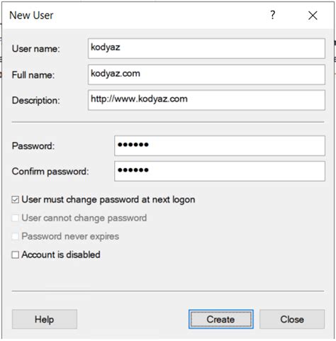 Create Windows User And Allow For Remote Desktop Access