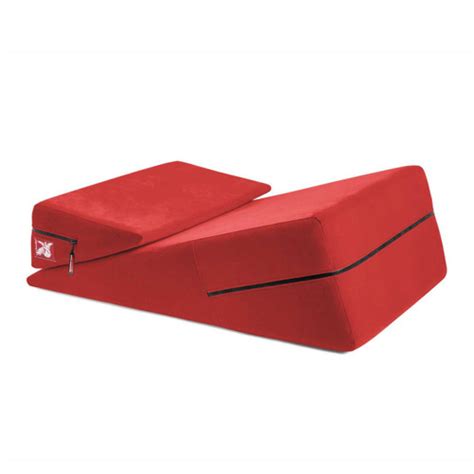 Liberator Wedge Ramp Combo Position Pillow Flame Red Dallas Novelty