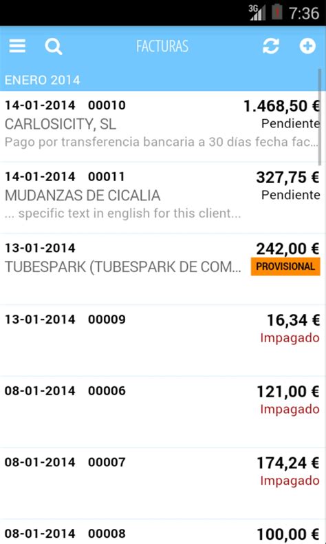 Facturadirecta Clásico Apk สำหรับ Android ดาวน์โหลด