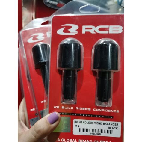 RCB HANDLEBAR END BALANCER BLACK Shopee Philippines