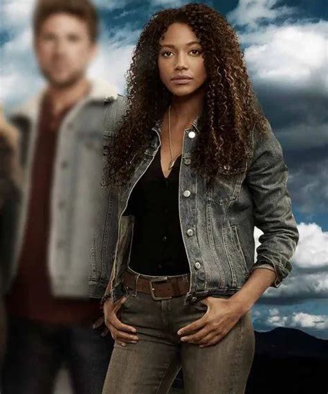 Kylie Bunbury Big Sky Denim Jacket Cassie Dewell Jacket Denim