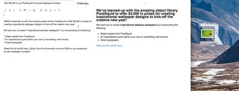 Win 3000 In Our Pixelsquid And Envato Wallpaper Contest Envato Forums