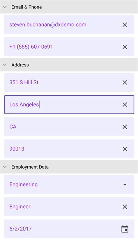 dataformview groupheaderbackgroundcolor property multi platform