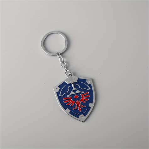 Time Shield Alloy Keychain Cartoon Shield Pendant Free Shipping On