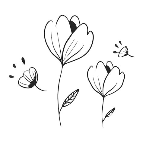 Premium Vector Free Flower Vector Art Icons Graphics Illustration