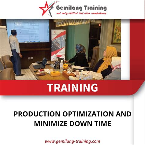Training Production Optimization And Minimize Down Time Gemilang Training