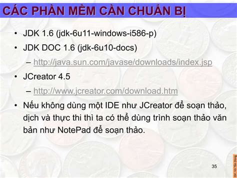 Bài giảng lập trình Java cơ bản Java Programming PPT