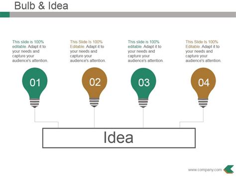Bulb And Idea Ppt Powerpoint Presentation Infographics Show