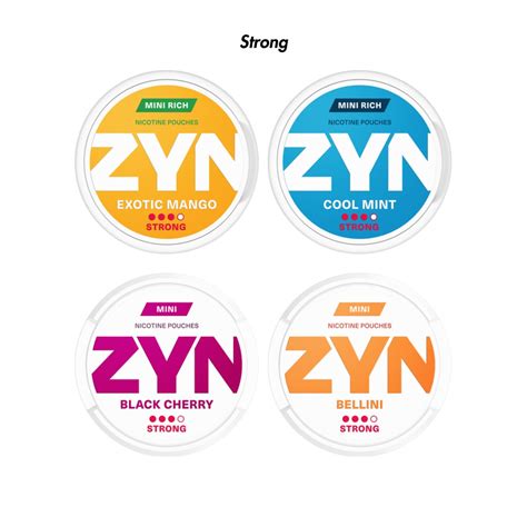 Zyn Mini Nicotine Pouches Strong Express Delivery