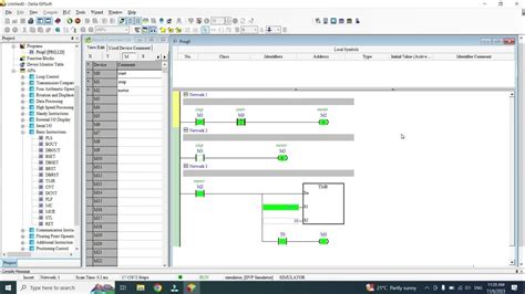 Delta Ispsoft Set Reset Timer Counter Plc Programming Youtube