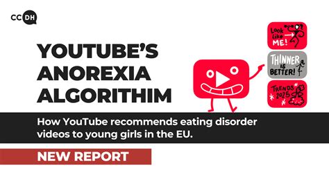 Youtubes Eu Anorexia Algorithm — Center For Countering Digital Hate Ccdh