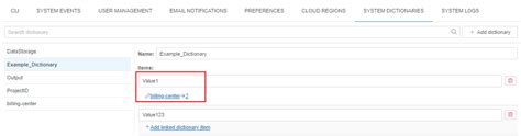 12 13 System Dictionaries Cloud Pipeline