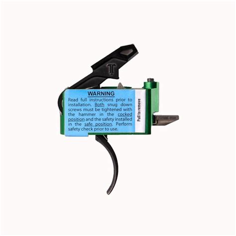Triggertech Ar Diamond Trigger Two Stage Curved Green Black 161 99