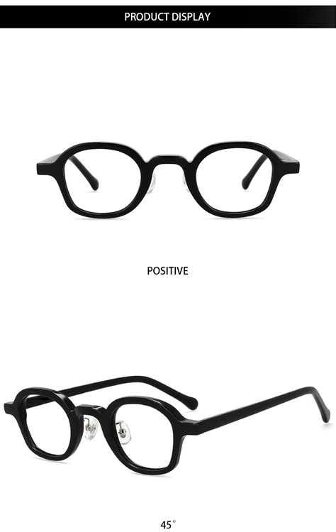 Ccspace Round Acetate Eyeglasses Fuzweb