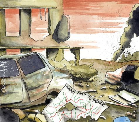 Roadmap To Peace Cartoons