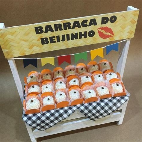 Nossa Barraquinha Do Beijo Pronta Para A Festa Junina