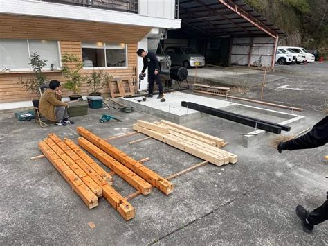 「庭先コーヒースタンド・バル 《lumber》 という提案」宮垣建設・生コンポータル｜雑草・ぬかるみ対策「オワコン」｜生コンポータル