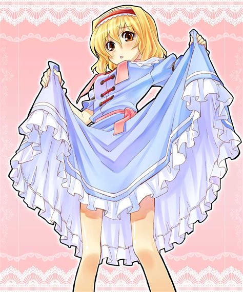 The Big Imageboard Tbib Alice Margatroid Blonde Hair Blush Brown