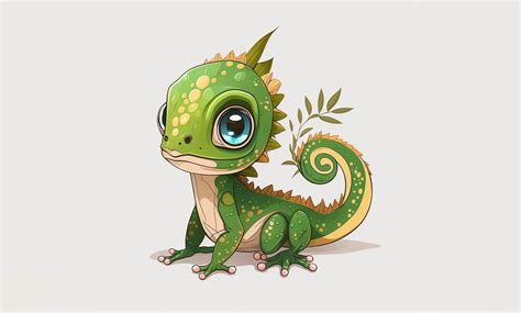 Lizard Cute Clipart Graphic By Poster Boutique · Creative Fabrica