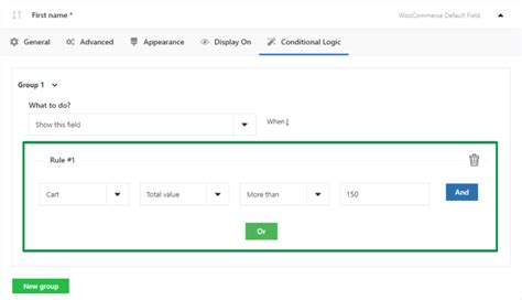 Flexible Checkout Fields Conditional Logic WP Desk